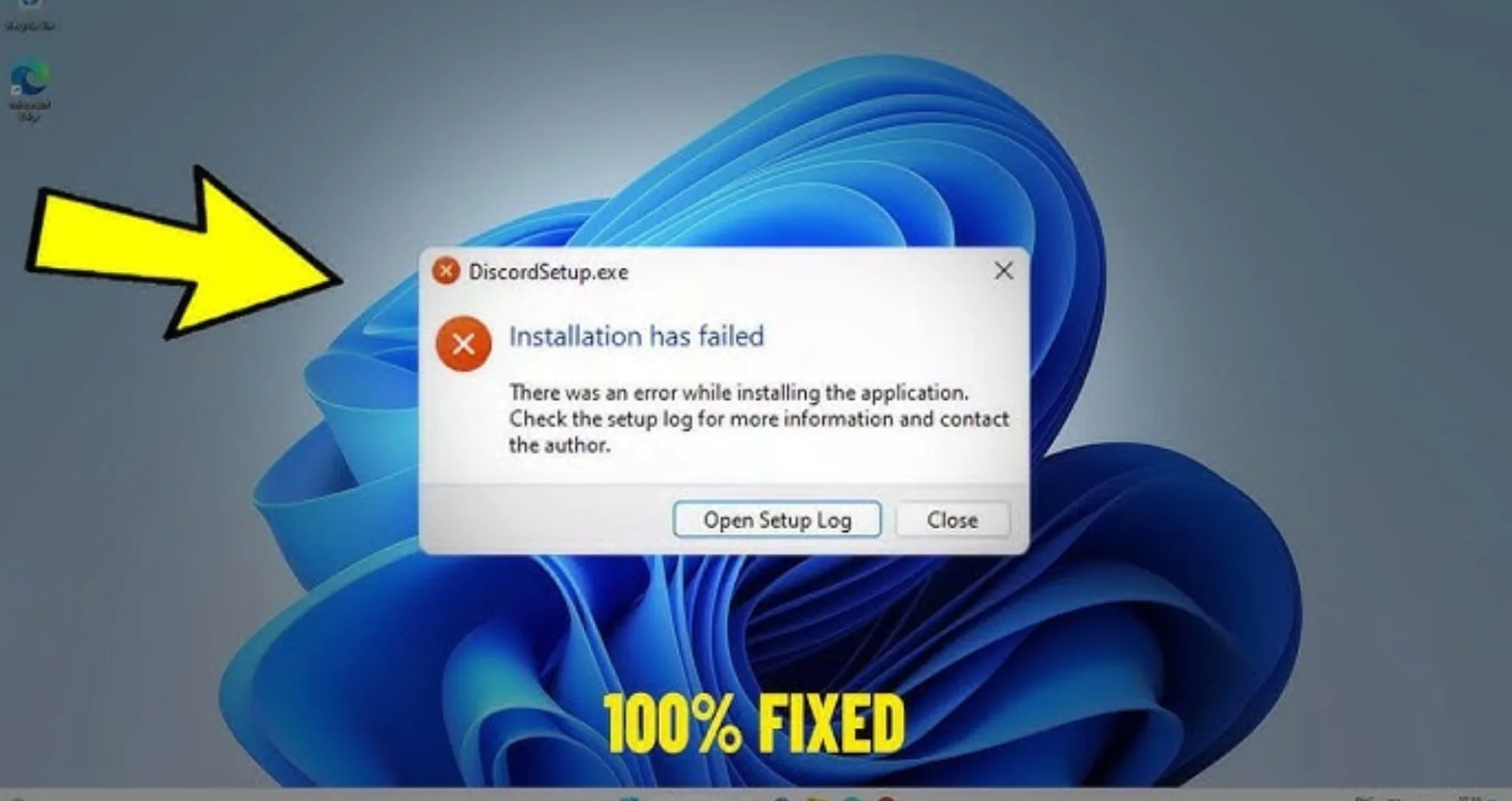 Program Won’t Install