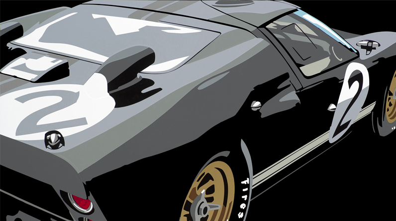 Amazing cut vinyl motorsport art by Joel Clark | London Daily News