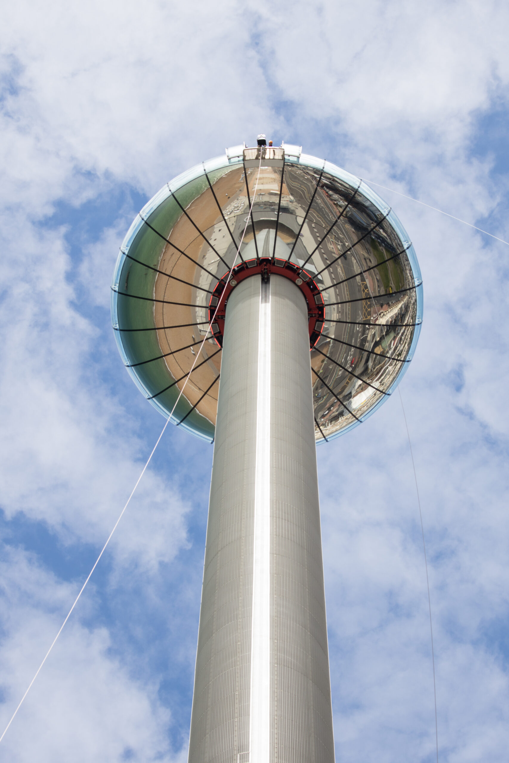 New adrenaline-fuelled glass viewing pod roof 450ft above Brighton ...