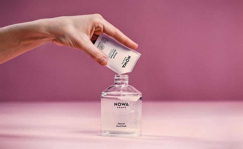 Nowa Drops eliminates the need for single-use plastic by turning your ...