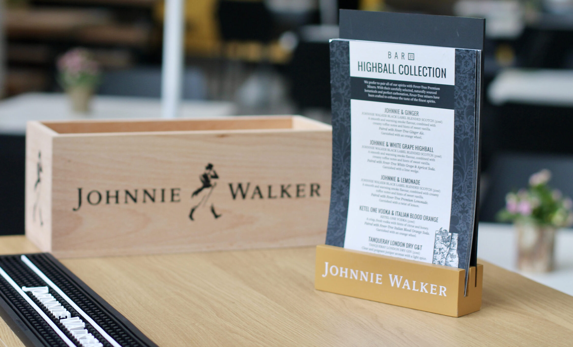 Fever-Tree and Johnnie Walker Bar 31 Highball Collection | London Daily ...