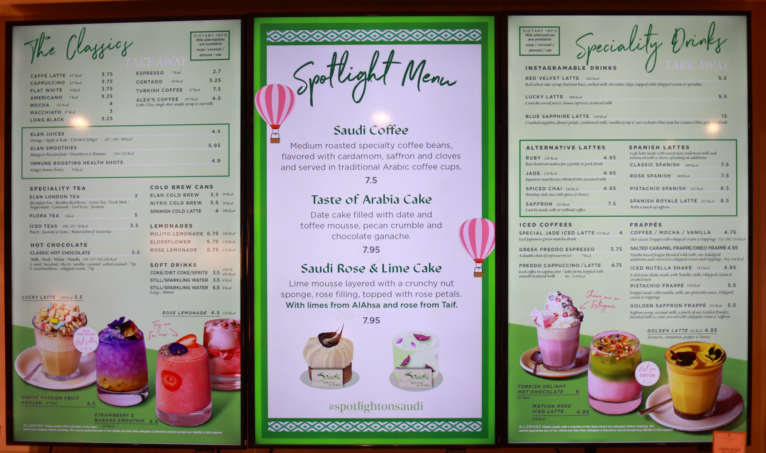 World's Most Instagrammable Café Turns Green as Part of Saudi ...