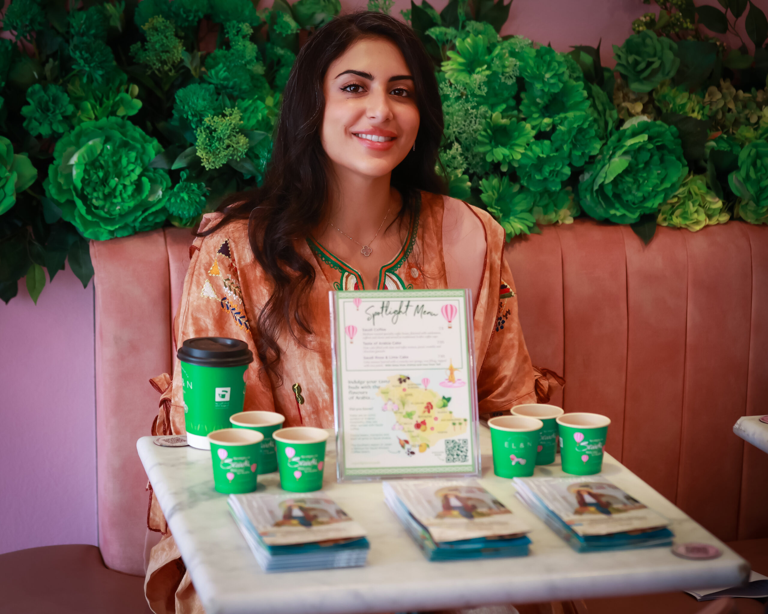 World's Most Instagrammable Café Turns Green as Part of Saudi ...