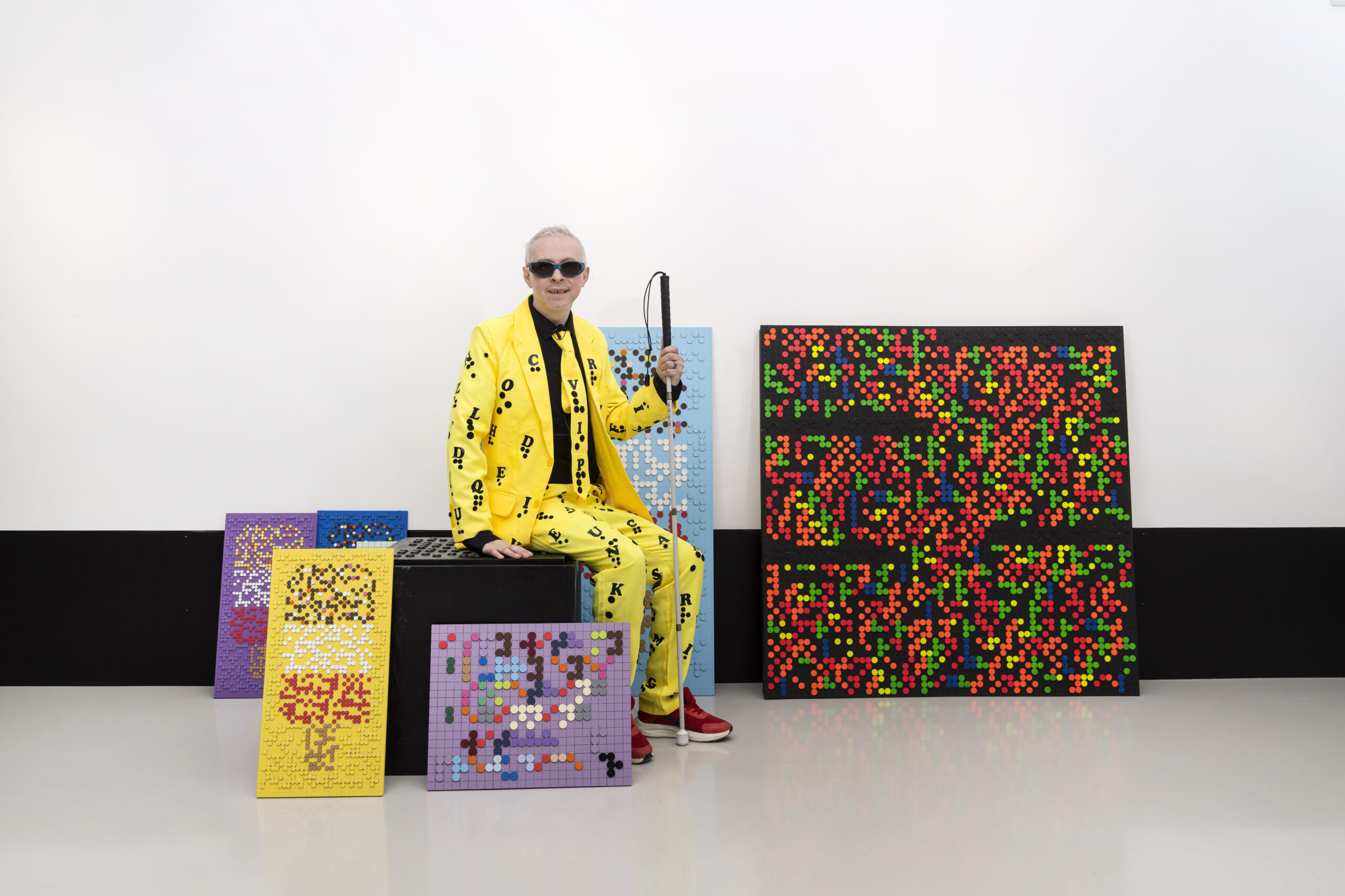 Blind Braille Artist Hosts His First London Solo Exhibition | London ...