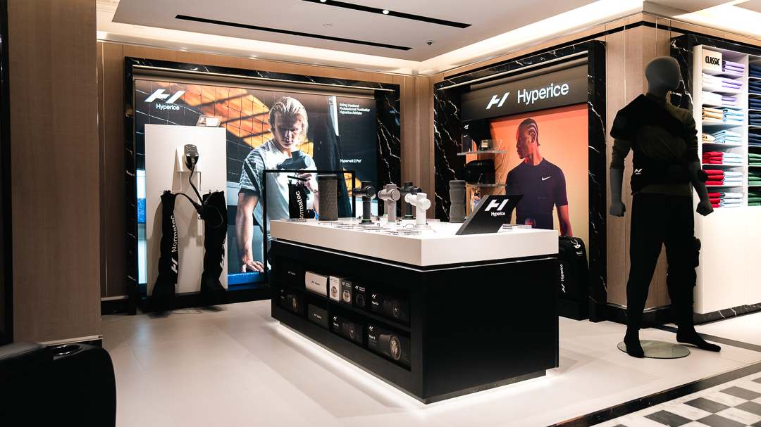 Hyperice Opens its First Pop-Up Store at Harrods | London Daily News