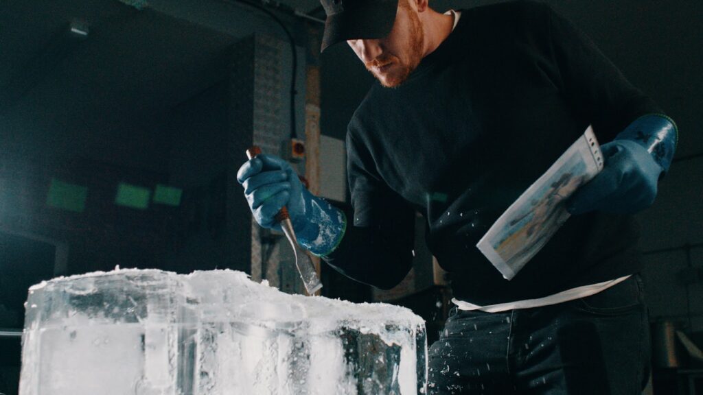 The UK's Largest Ice-Carved Ski Lift | London Daily News