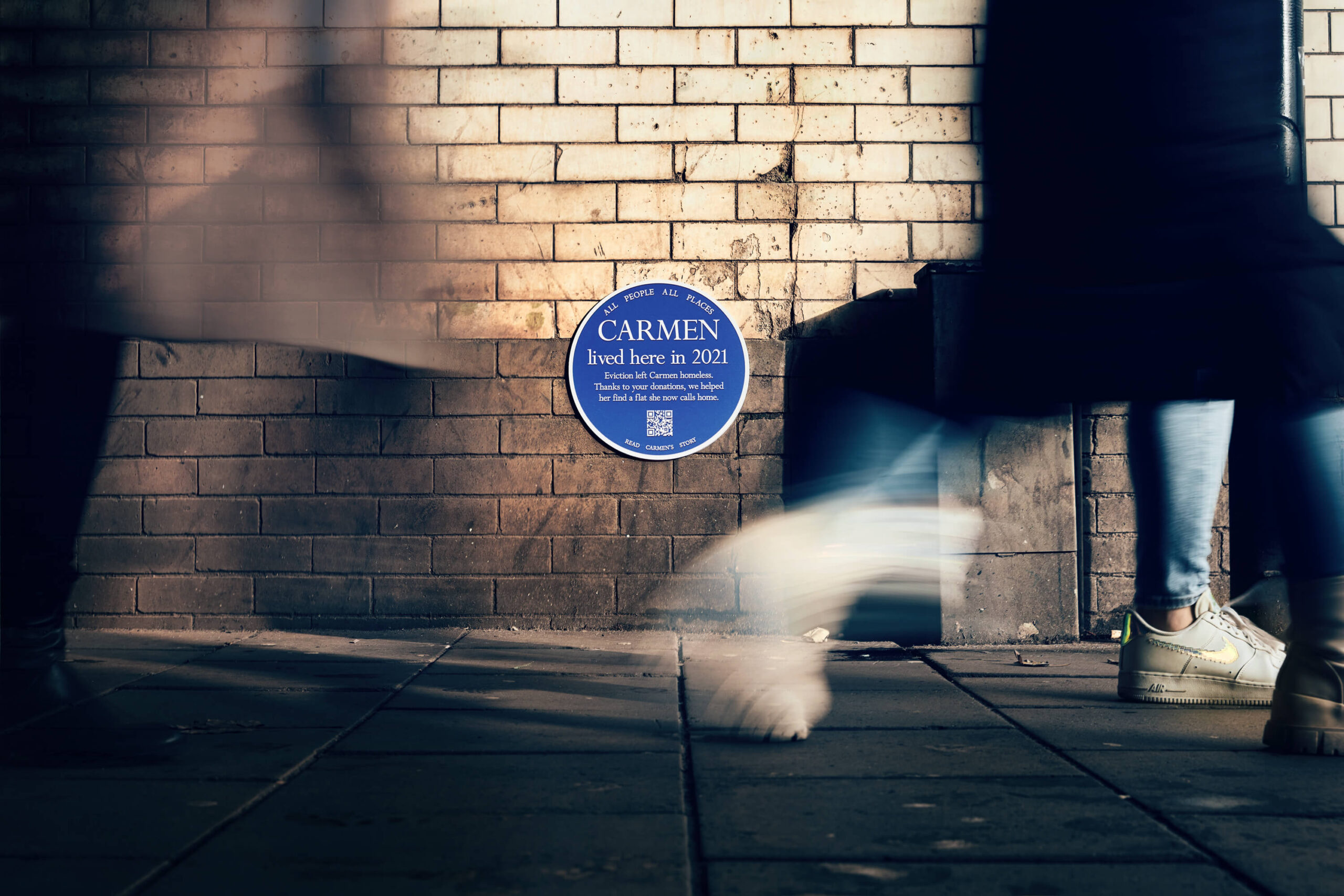 Blue Plaques Tell Tales of Overcoming Homelessness in North London ...