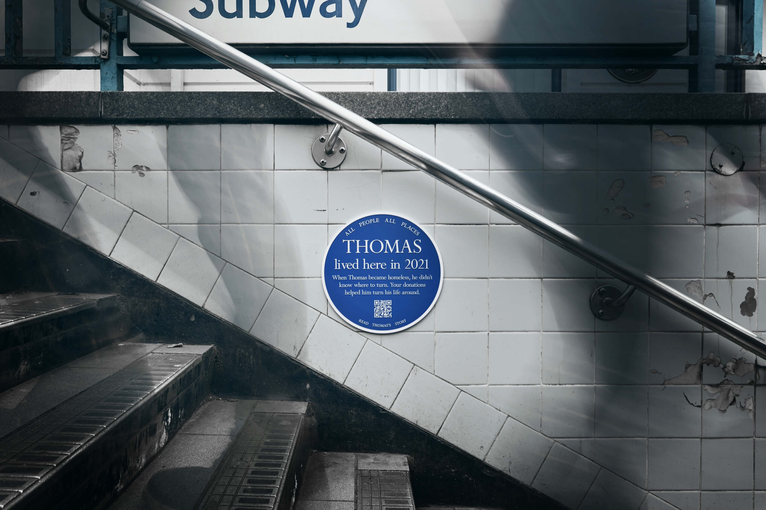 Blue Plaques Tell Tales of Overcoming Homelessness in North London ...