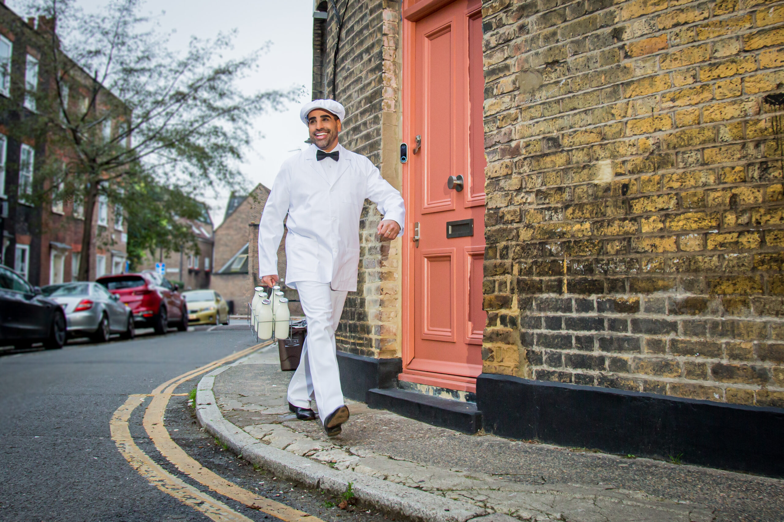 Dr Ranj Delivers Health Advice on Milk Rounds | London Daily News