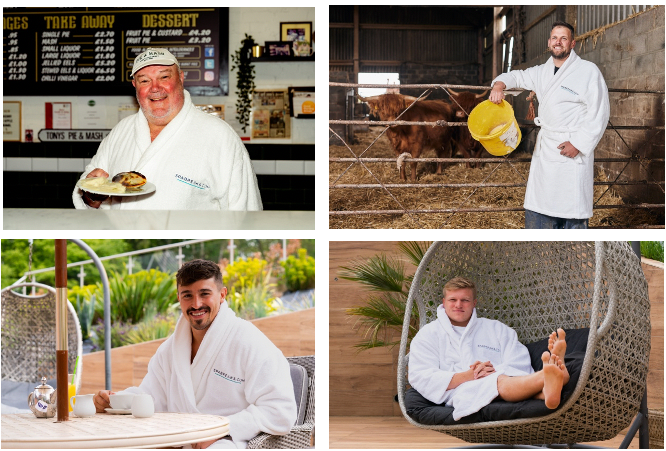 Sports Stars and Local Heroes Champion Men's Spa Campaign | London ...