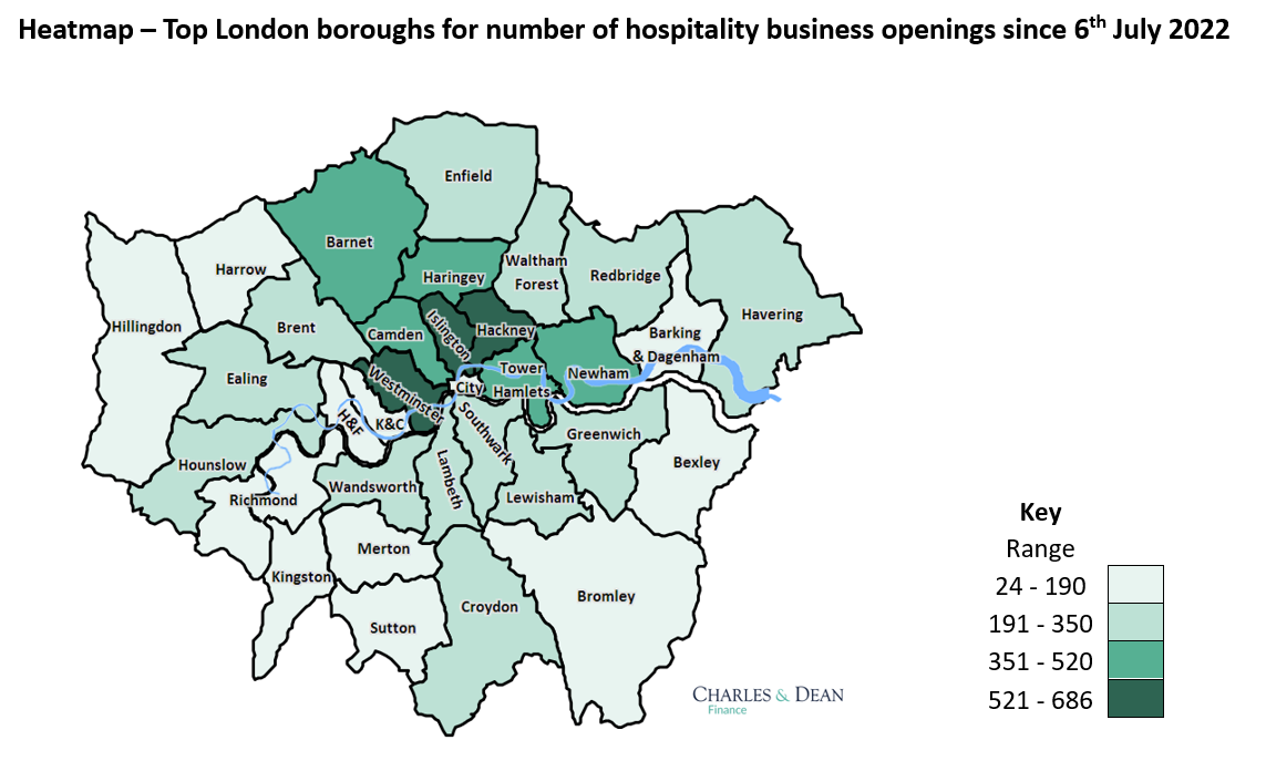 New data reveals London’s Hospitality Hotspots | London Daily News