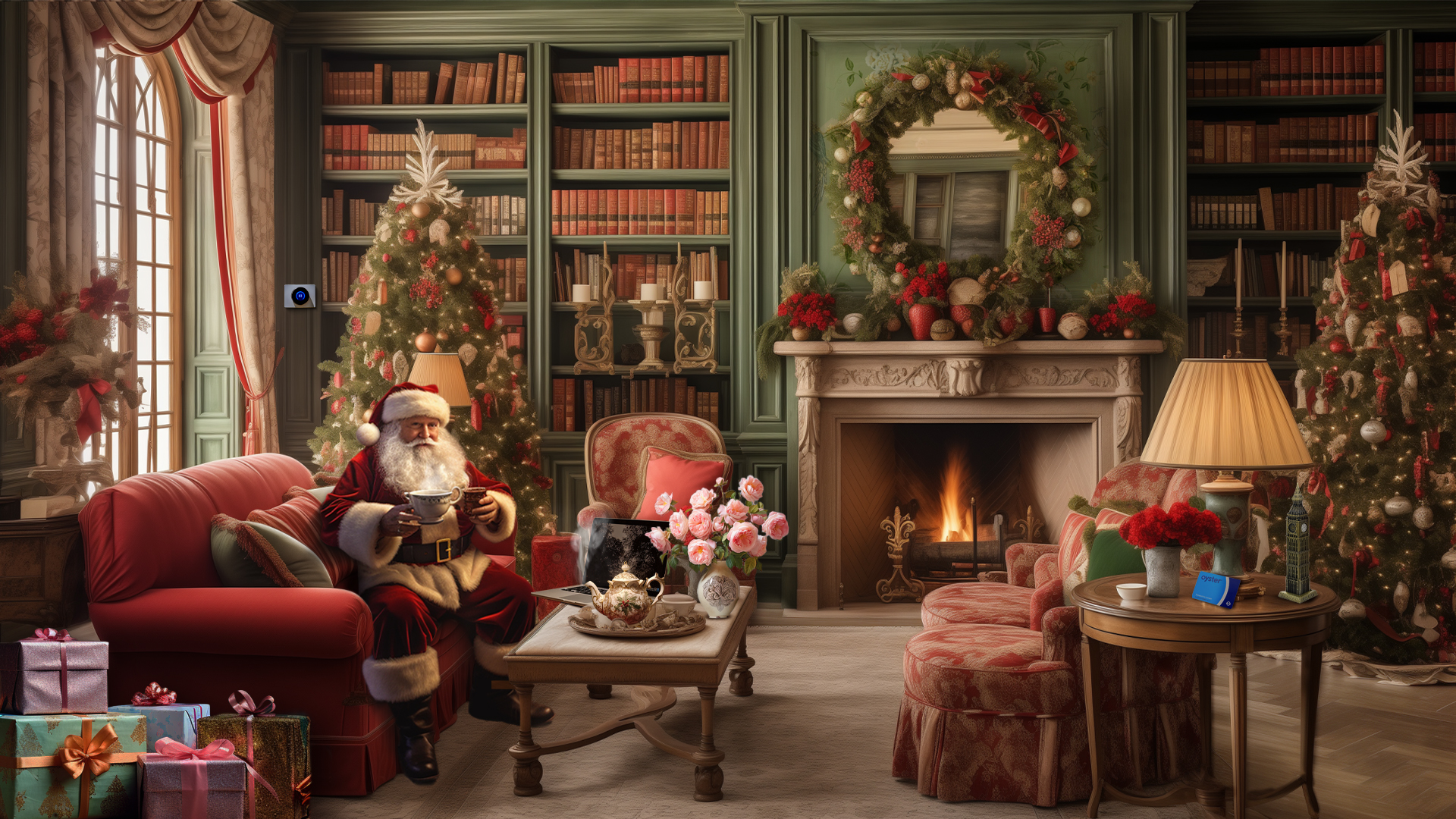 AI predicts what Santa’s Grotto should look like across Iconic Cities ...