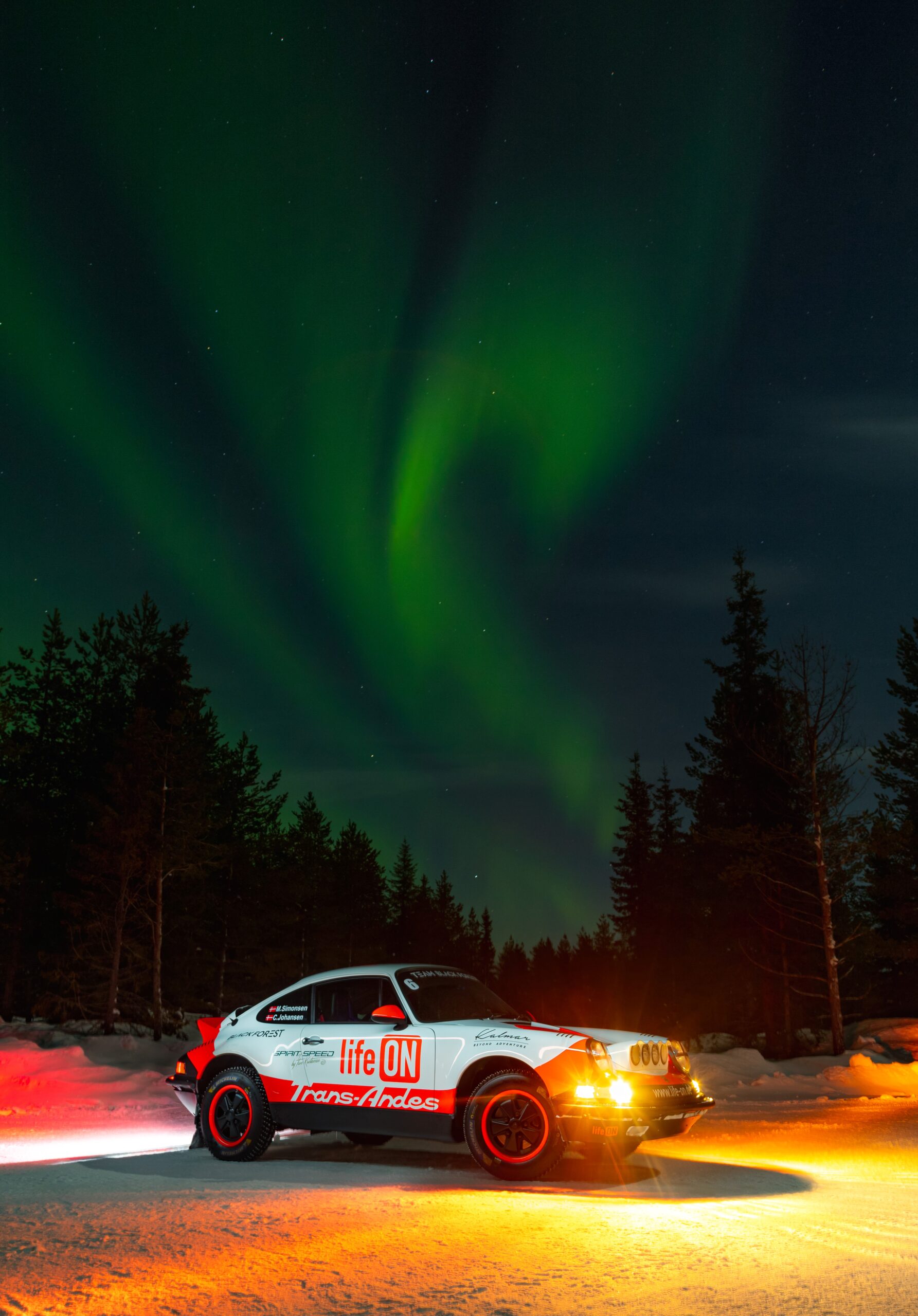 Porsche 911 ice driving in Santa’s back garden this January | London ...