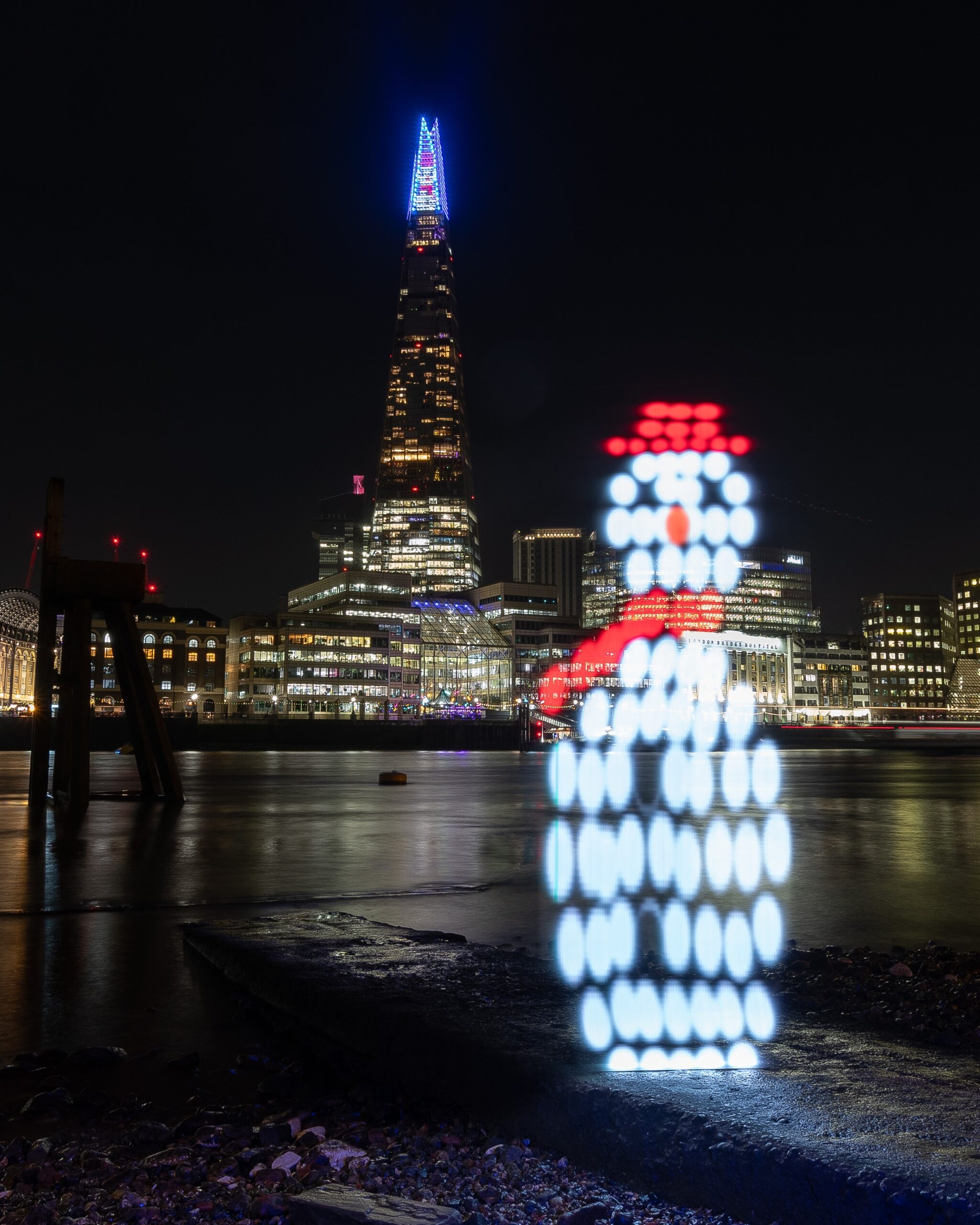 The Shard festive display inspires light art | London Daily News
