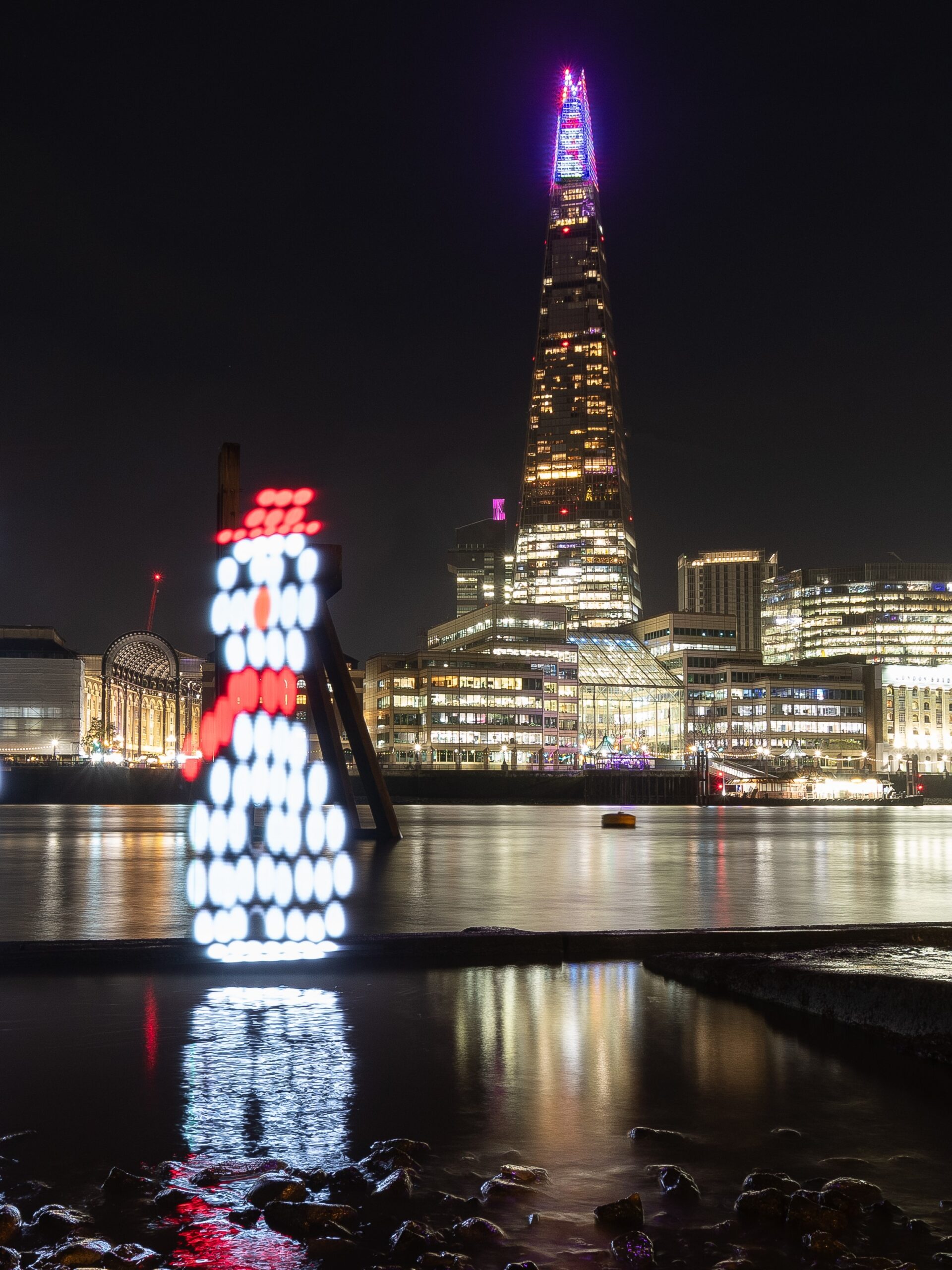 The Shard festive display inspires light art | London Daily News