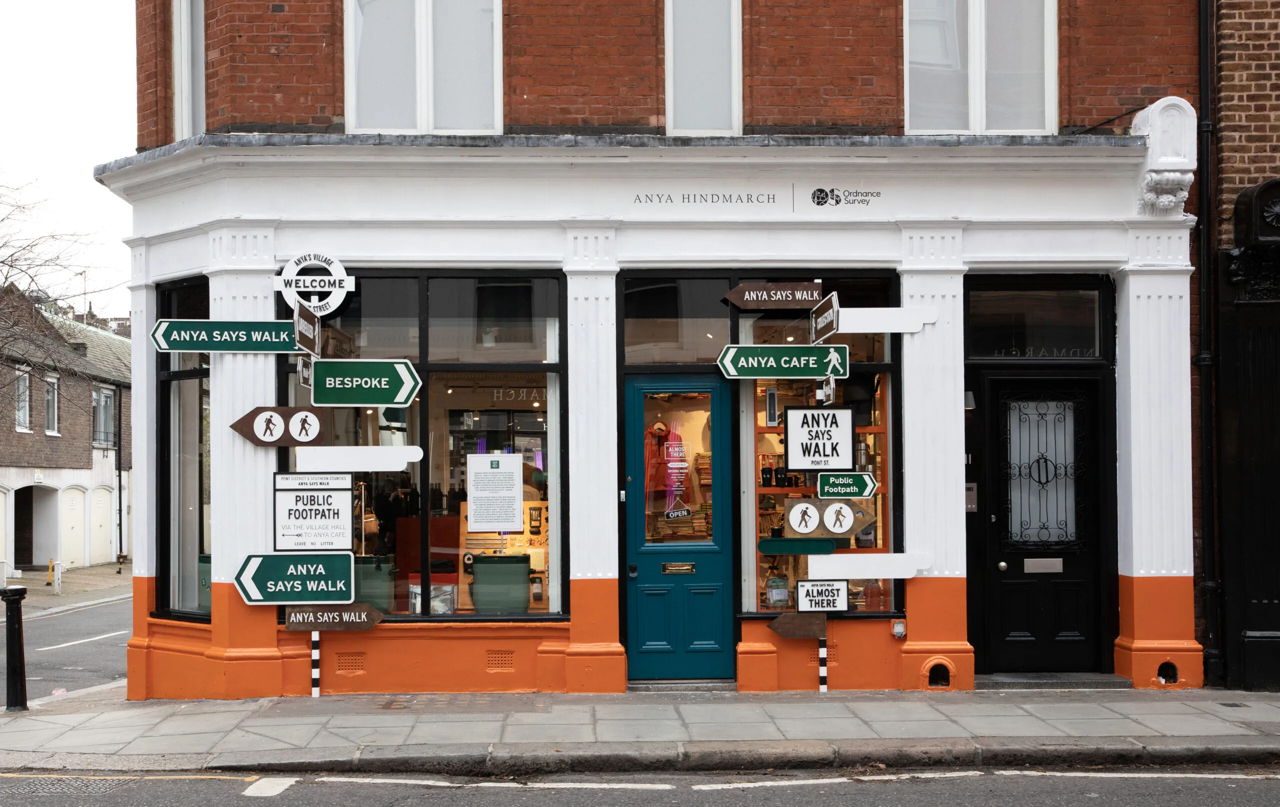 Chelsea fashion designer Anya Hindmarch partners with Ordnance Survey ...