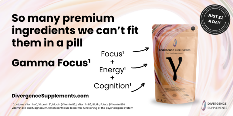 Divergence Supplements: Science behind groundbreaking brand with a neurodiversity focus | London ...