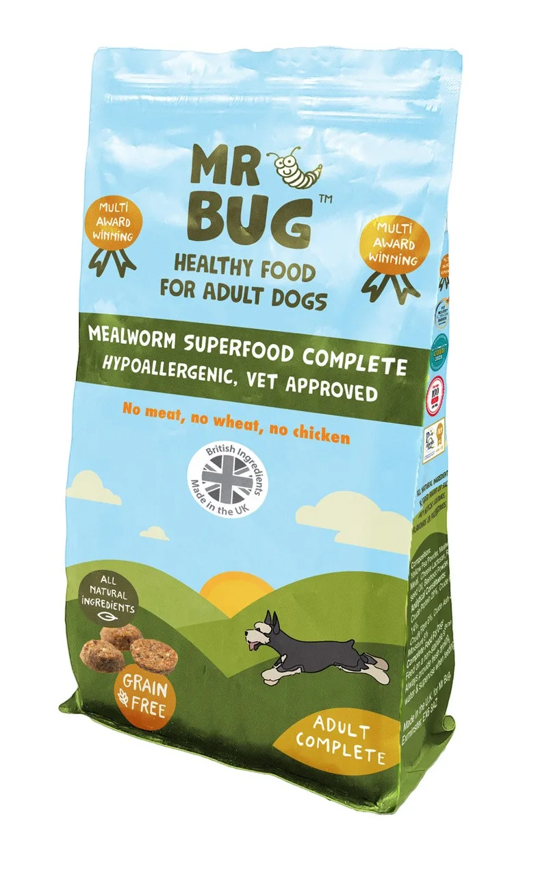 Mr Bug extends its insect protein reach with homegrown dog food ...