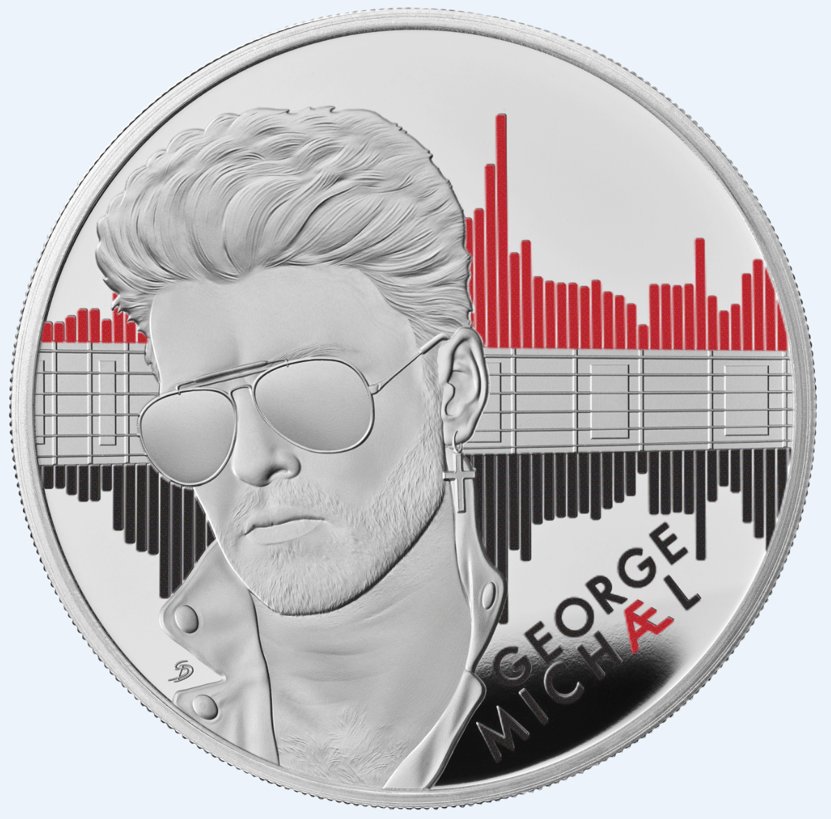 George Michael Takes Centre Stage on Royal Mint Collectable Coin ...