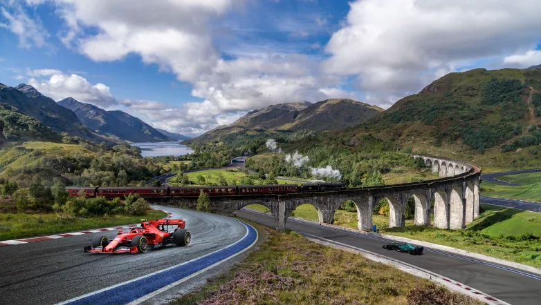 Famous UK locations reimagined as elite racing circuits using Adobe ...