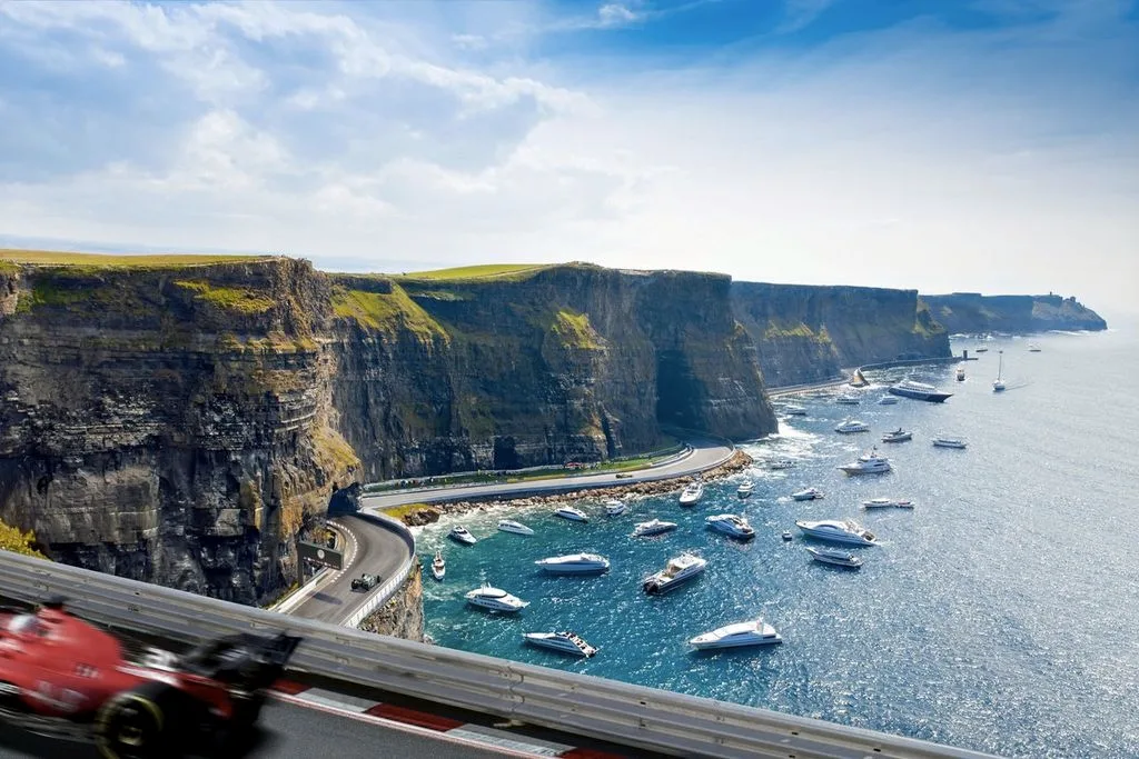 Famous UK locations reimagined as elite racing circuits using Adobe ...