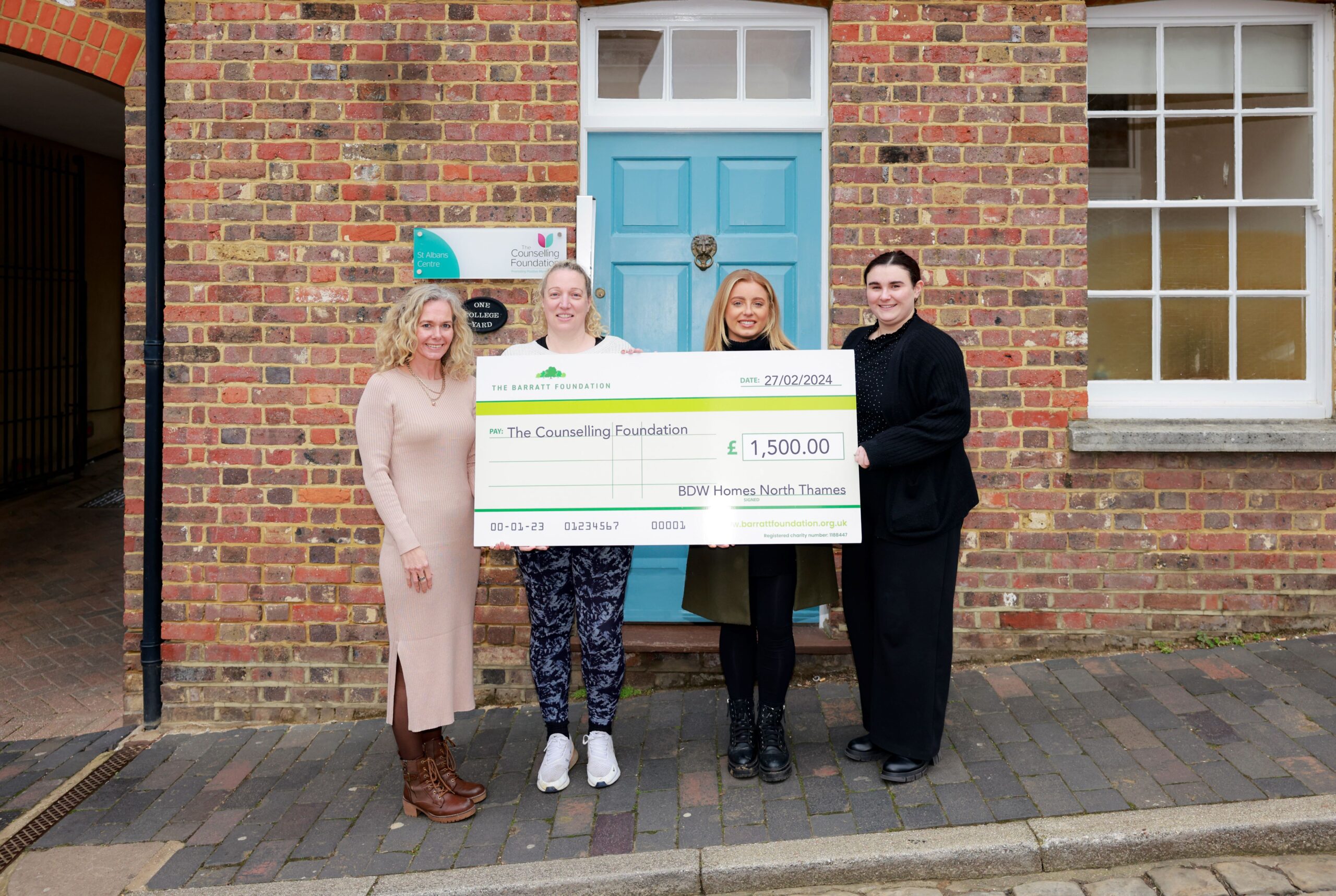 Barratt Homes Supports Community Mental Health With £1,500 Donation | London Daily News