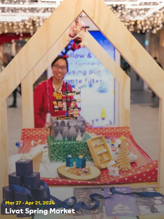 Sustainable spring market at Livat Hammersmith: Grand opening, clothes ...