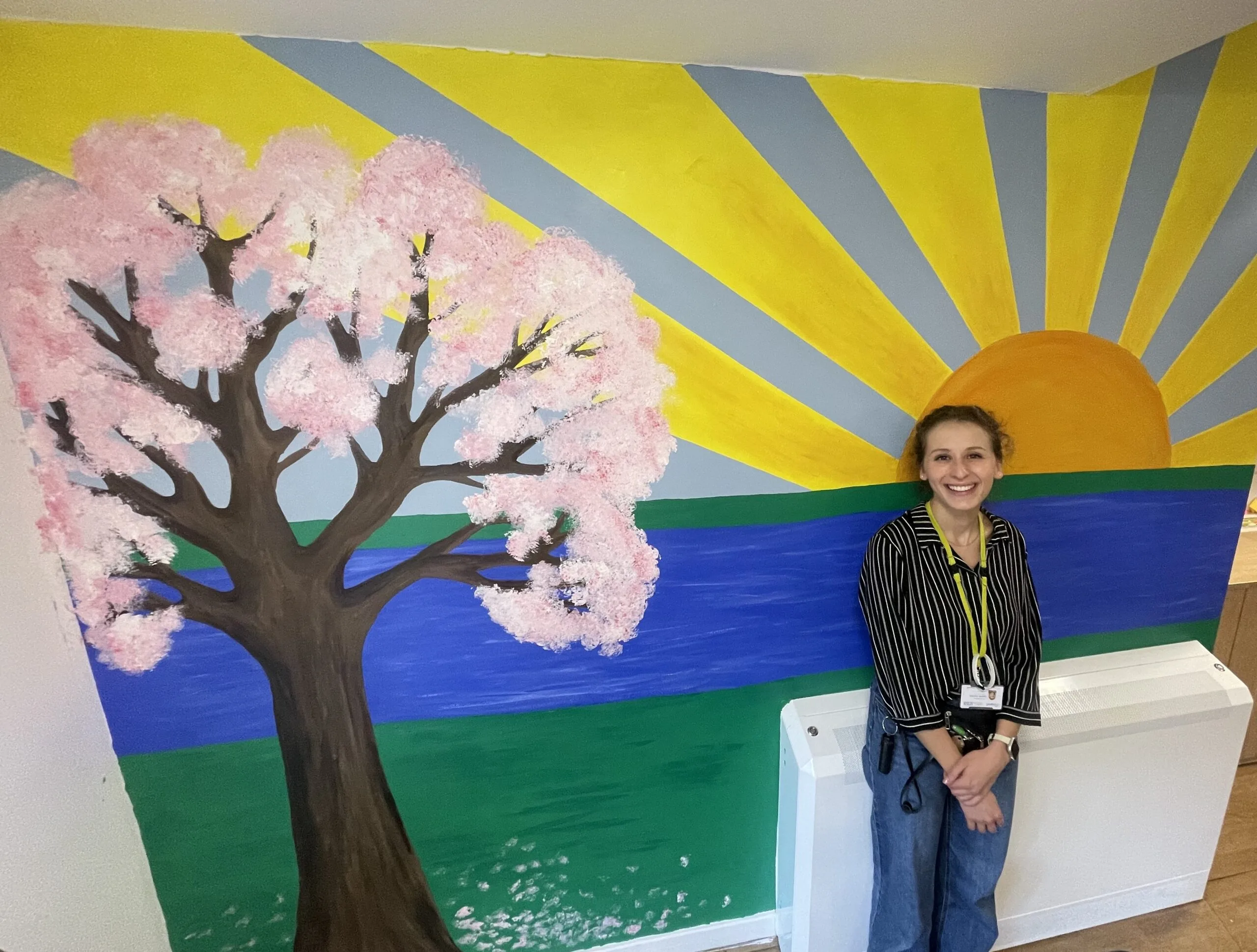 Patients Create Calming Mural at Blackheath Mental Health Hospital ...