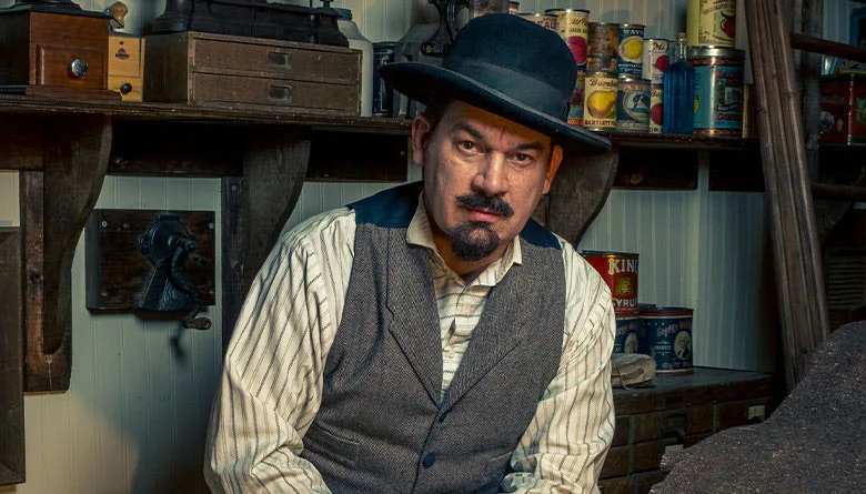 Actor Travis Lee Eller appears in ‘Elkhorn’, a new TV series about the ...