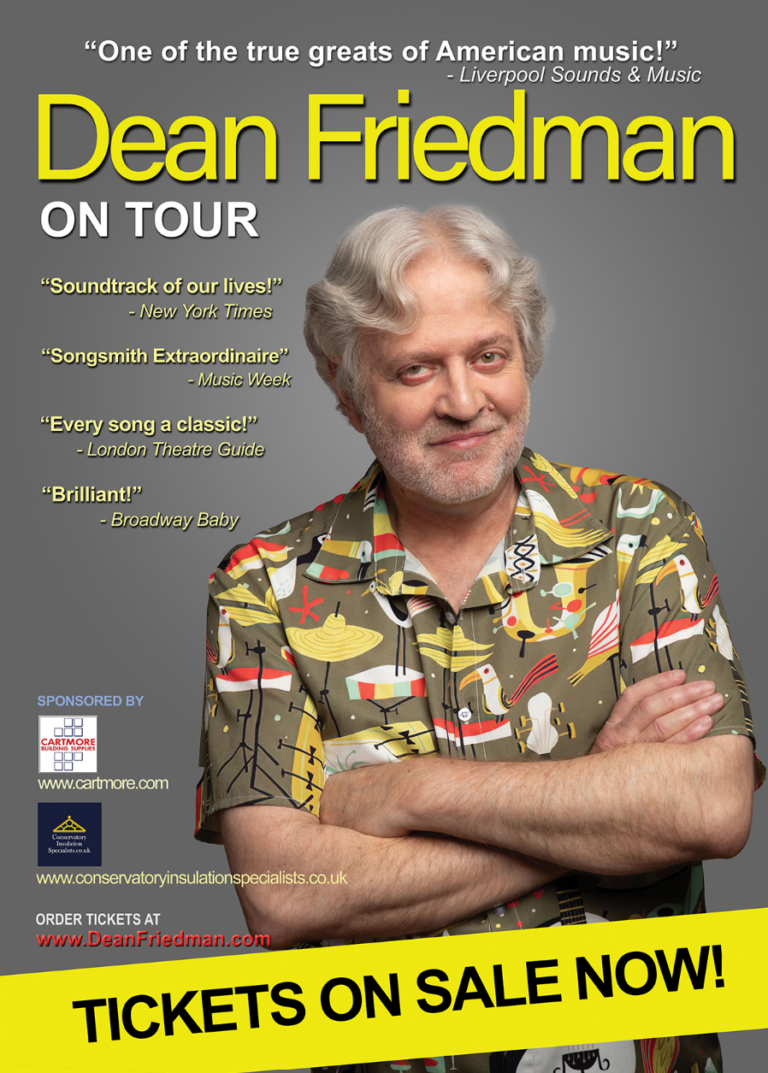 Dean Friedman Embarks on 40+ City 2024 UK/Ireland Tour | London Daily News