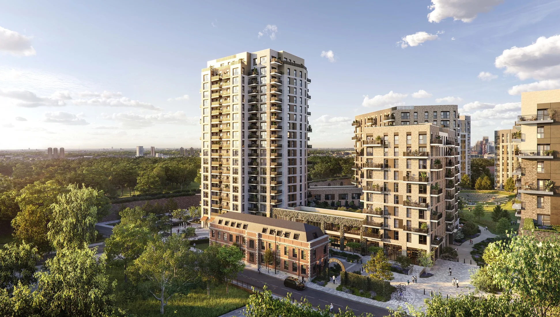 Tower Hamlets celebrate homebuilding milestone as gasworks ...