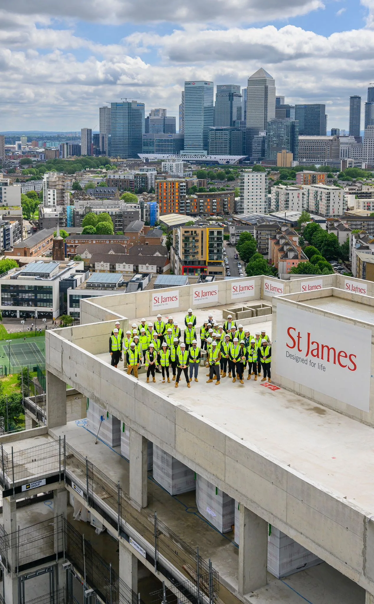 Tower Hamlets celebrate homebuilding milestone as gasworks ...