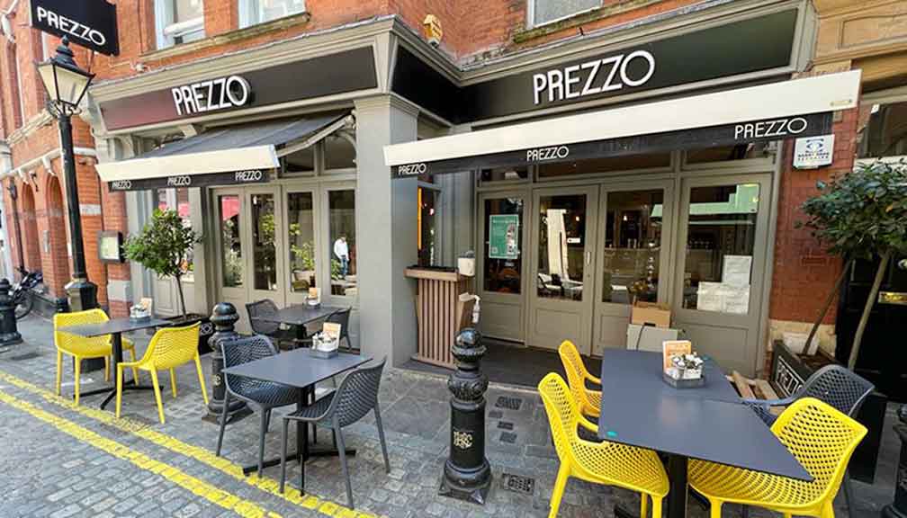 Prezzo launches Spring & Summer menu in its London restaurants ...