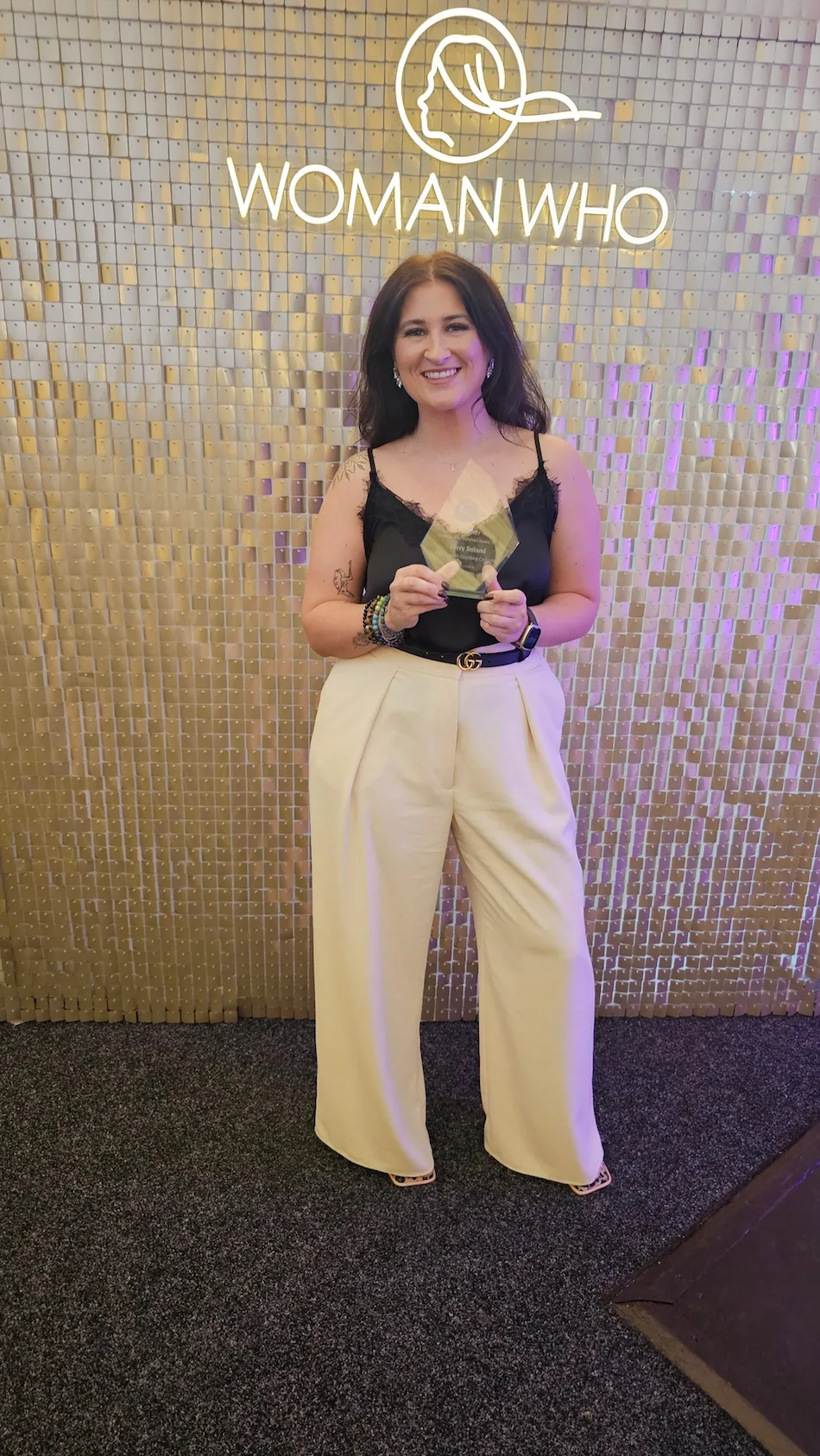 Kerry Boland wins Woman Who Award for inspiring others to do more, be ...