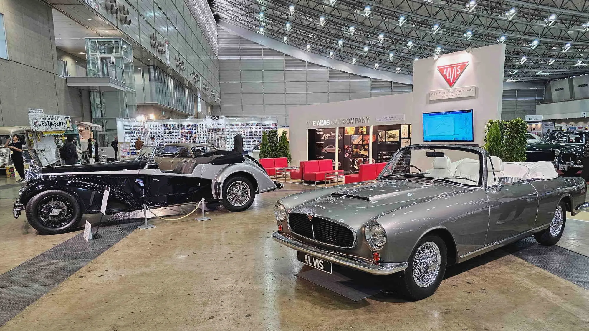 The Alvis Car Company: Alvis delivers its first Graber Drophead ...