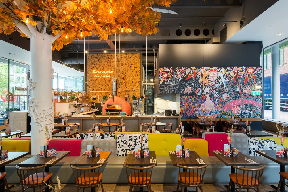 Popular restaurant Zizzi central St Giles re-opens its doors after ...