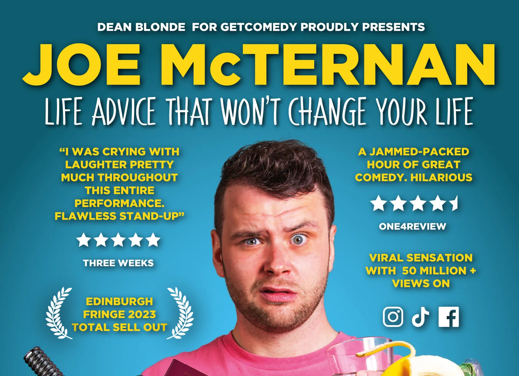 Scottish viral comedy sensation Joe McTernan brings hit show to London ...