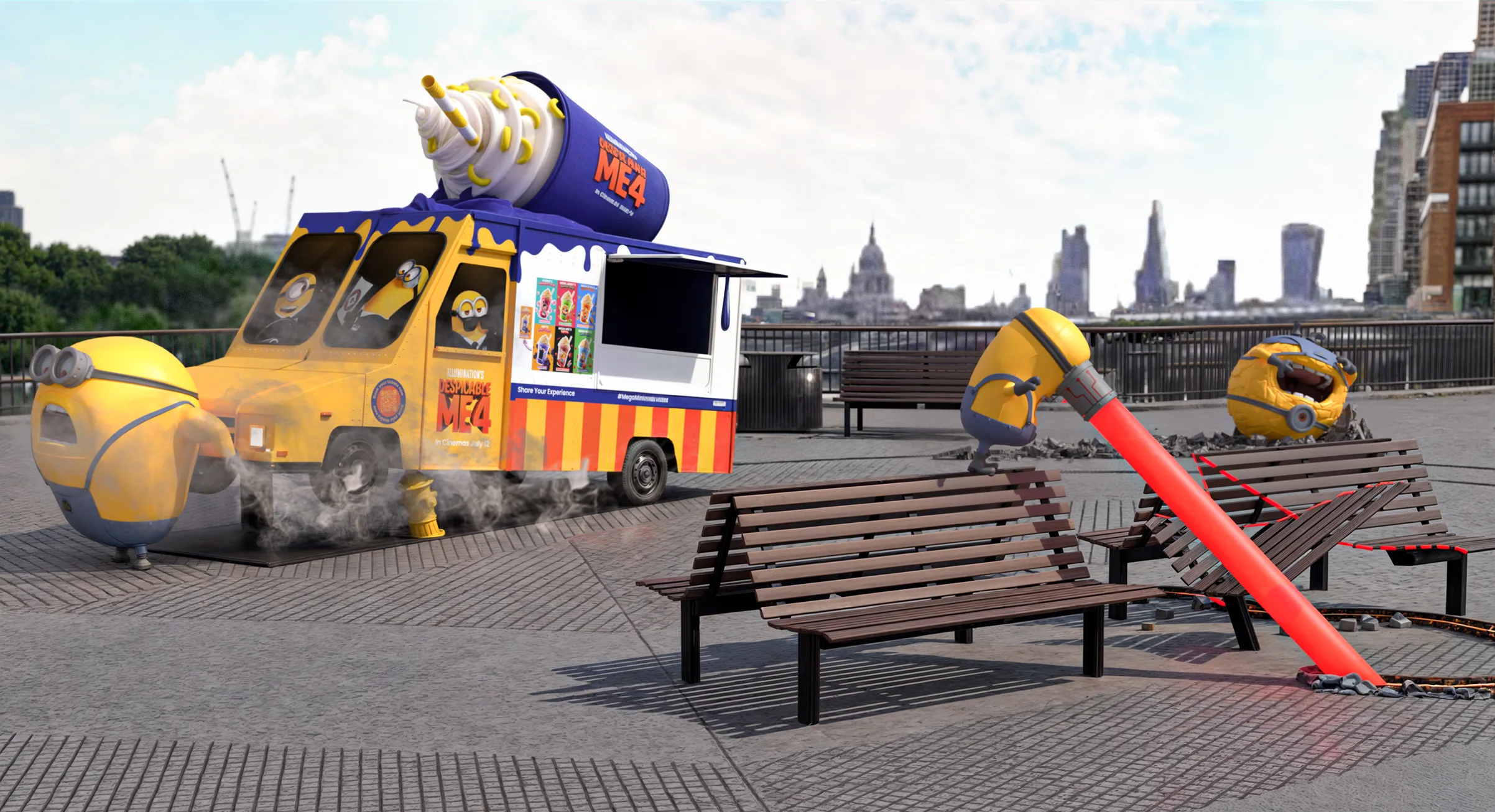 The Mega Minions bring a Despicable-y delicious new experience to ...