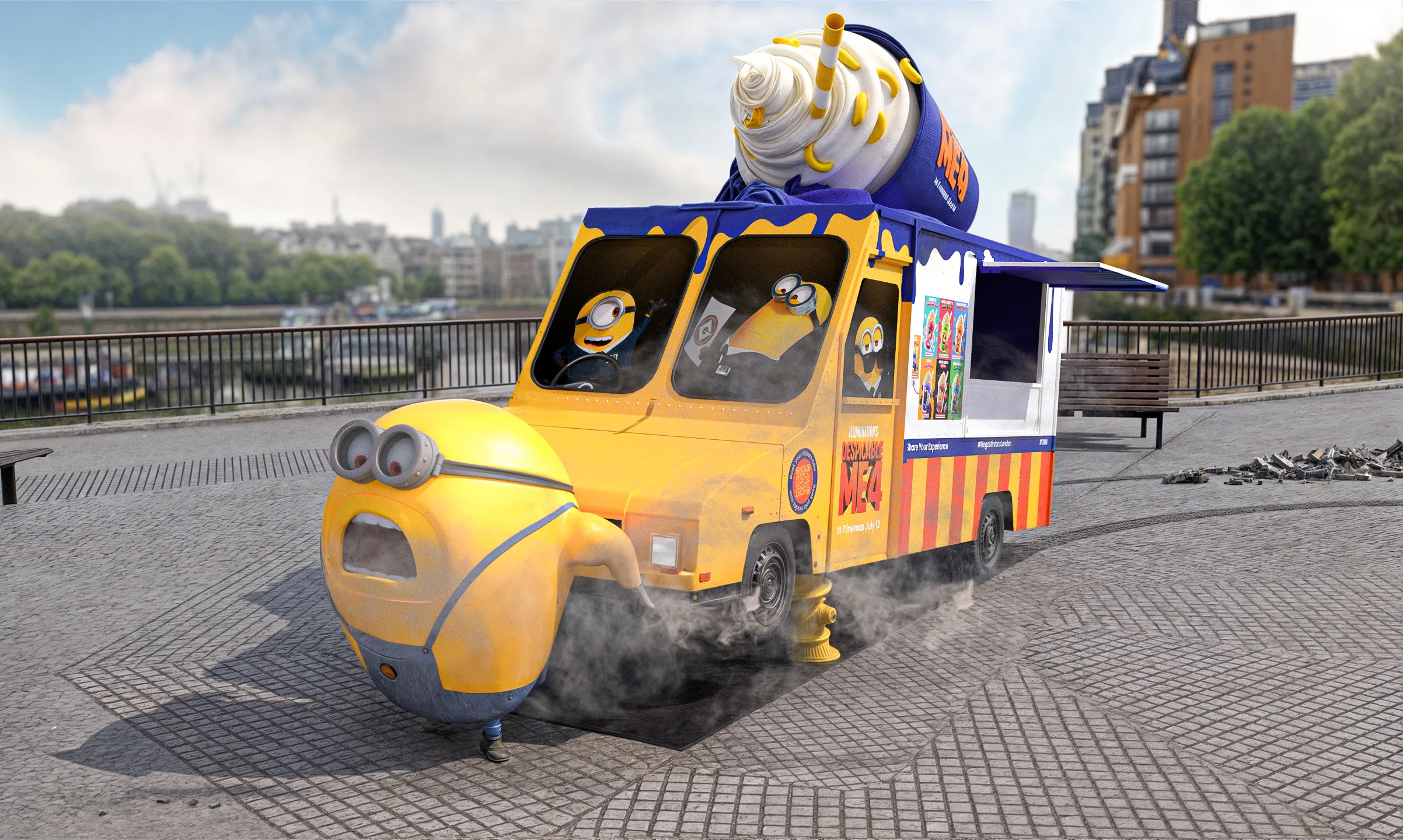 The Mega Minions bring a Despicable-y delicious new experience to ...