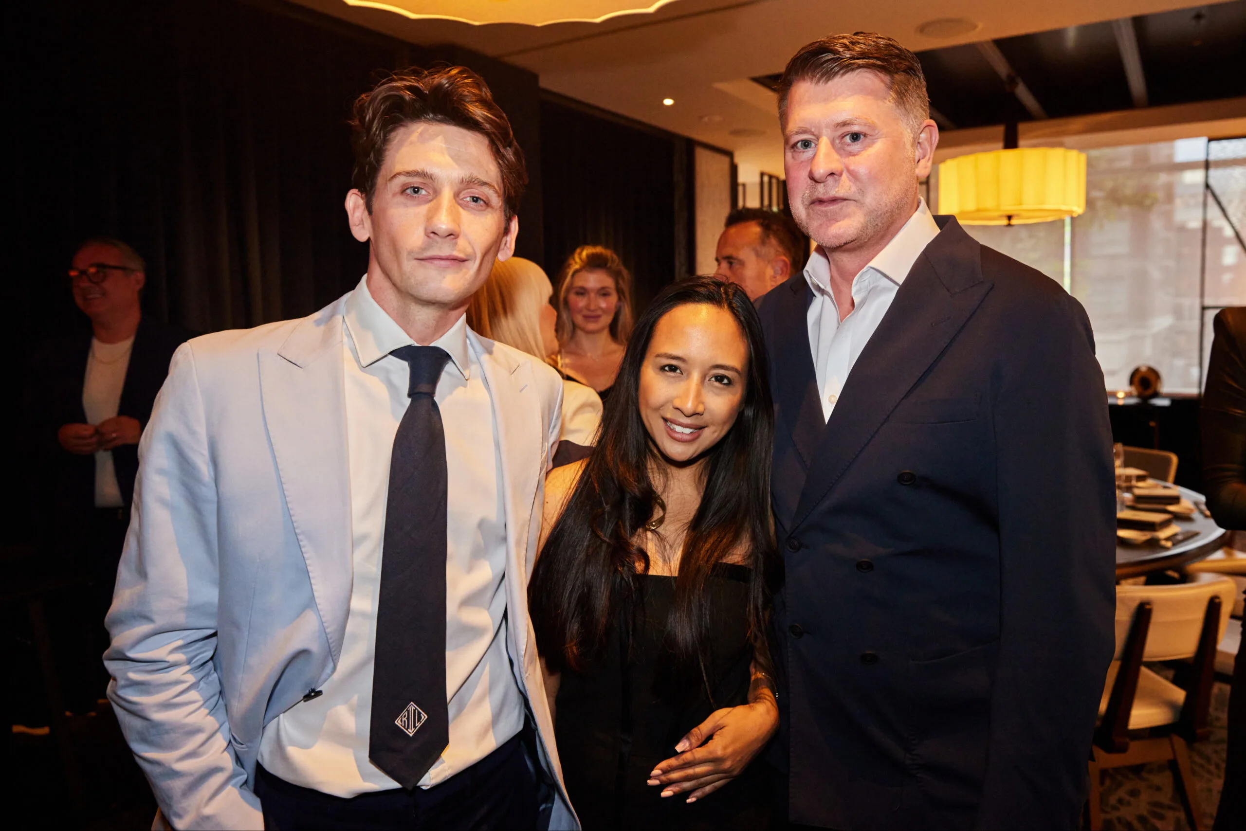 Humen launches the Orange Ball with an intimate dinner at Nobu Portman ...
