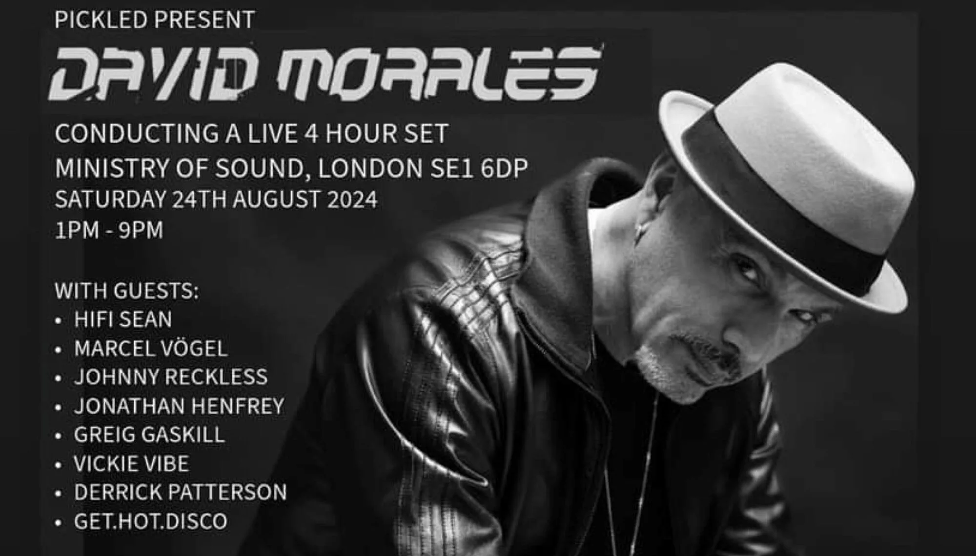 Grammy award winning DJ David Morales headlines Ministry of Sound in ...