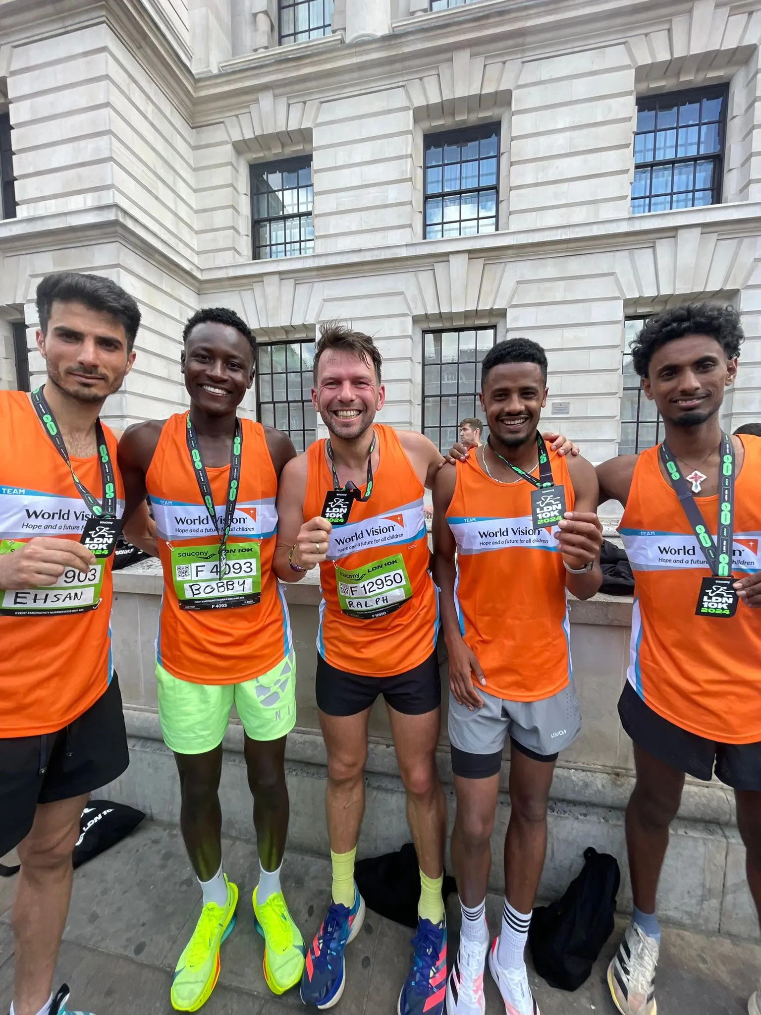 World Vision runners fundraise for refugees in Saucony’s London 10k ...