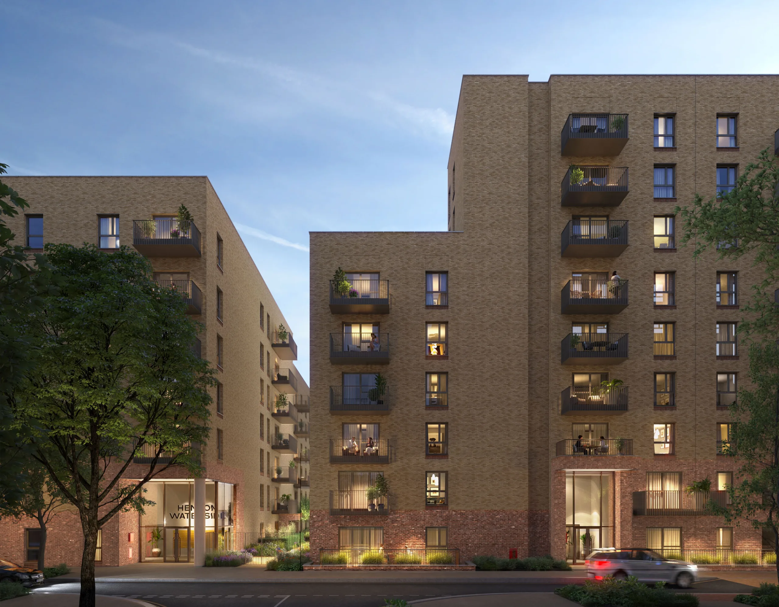 Barratt London launches Parkside Square apartments at Hendon Waterside ...