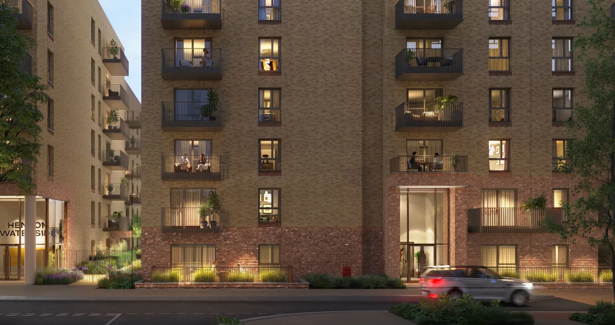 Barratt London launches Parkside Square apartments at Hendon Waterside ...