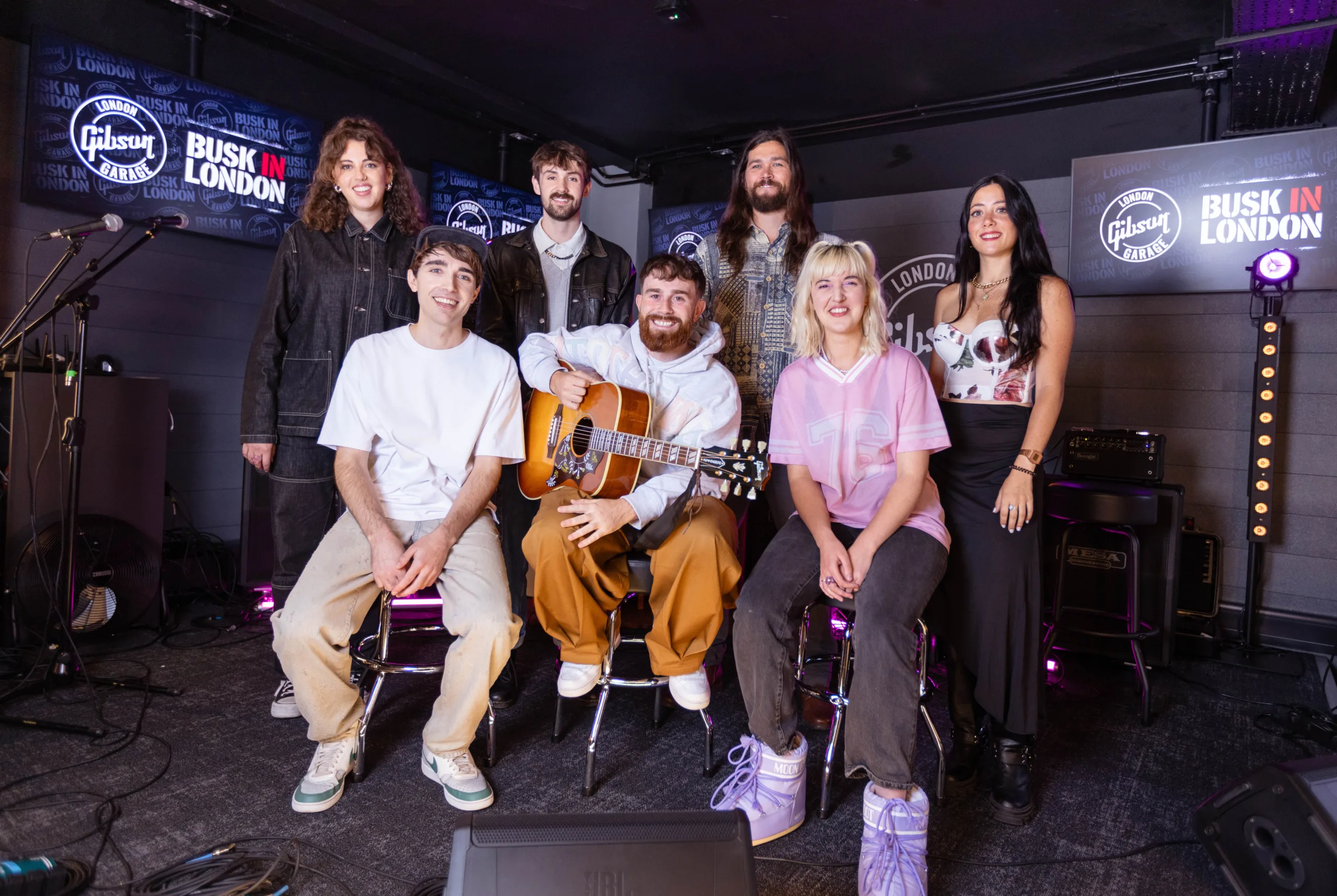 Gibson and Busk in London team up to support grassroots music at the ...