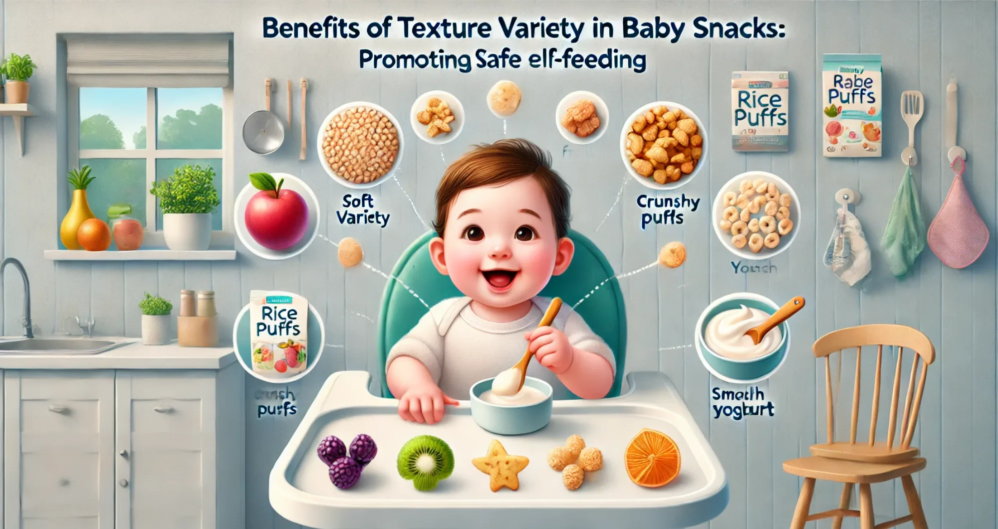 Benefits of texture variety in baby snacks: Promoting safe self-feeding ...