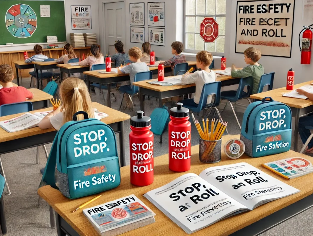 Personalised school and fire prevention supplies for promoting fire ...