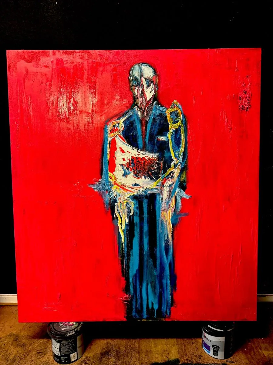 Brit artist Lincoln Townley launches new collection called Anti-Frieze ...