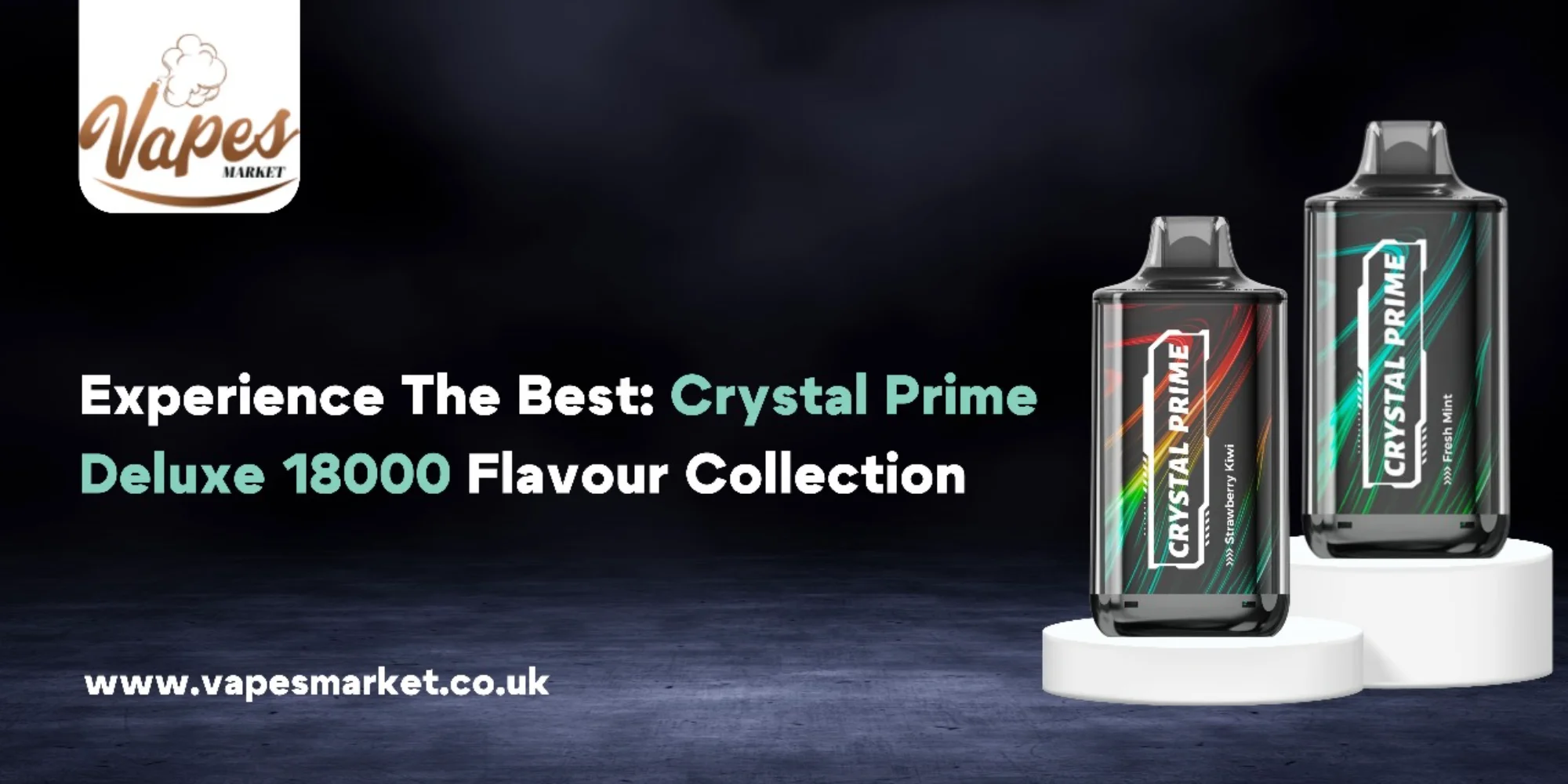 Experience the best: Crystal Prime Deluxe 18000 flavour collection ...