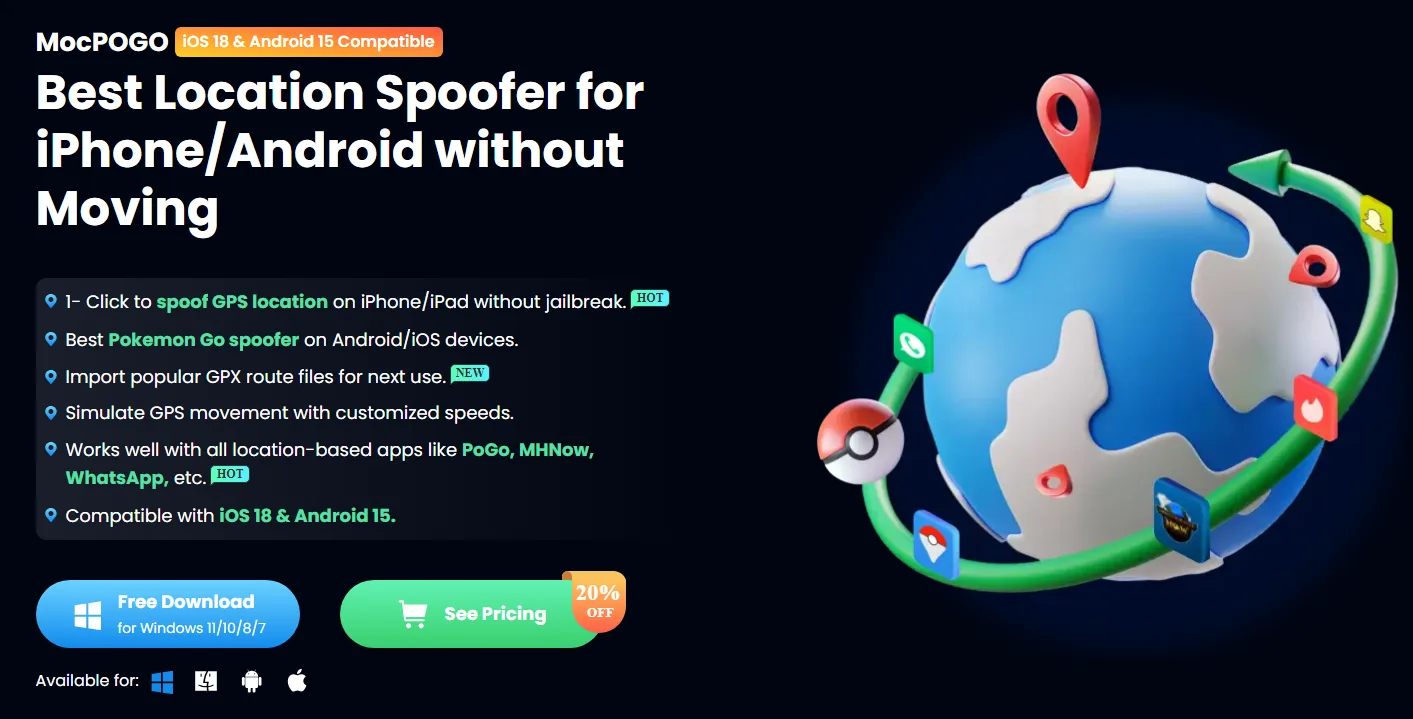 How to spoof location on iPhone while playing pokémon GO | London Daily ...